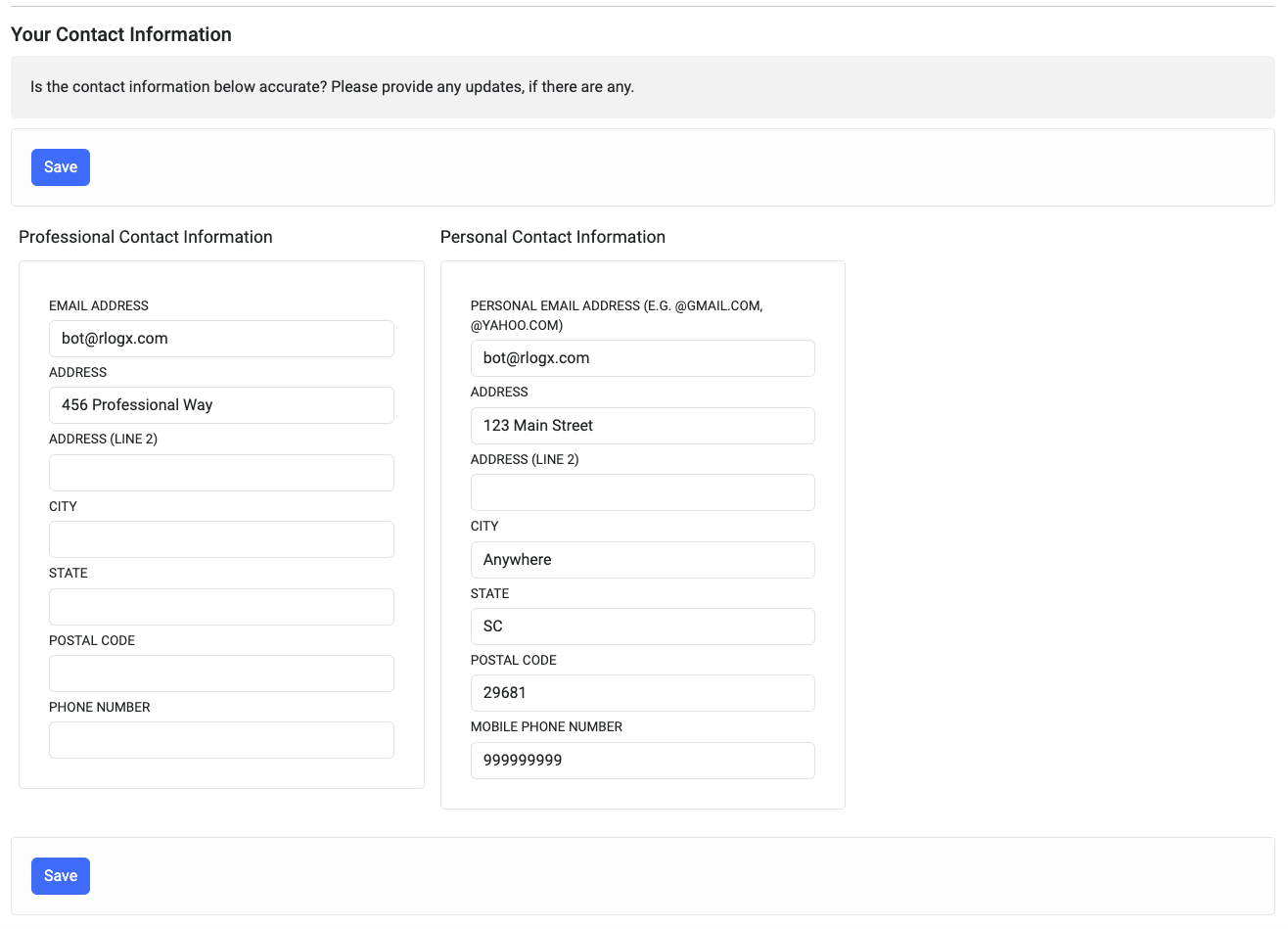 Contact Information – Research Logix